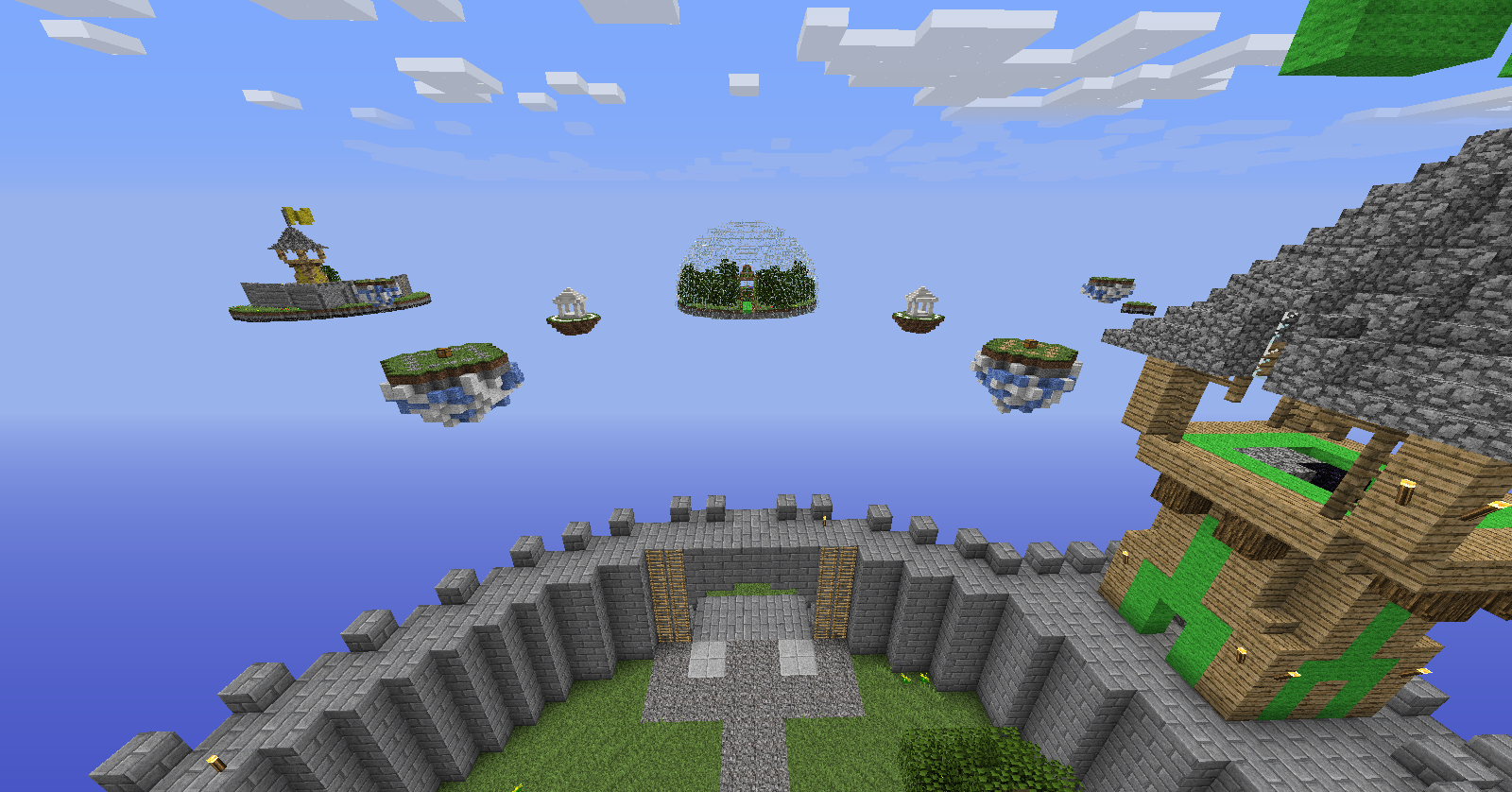 [PVP MAP] Sky Fortress v1.0 + parkur - Maps - Mapping and Modding: Java ...